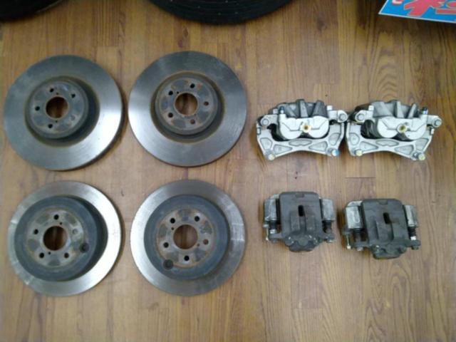 SUBARU BM9/レガシィB4純正キャリパー+ローター | 中古品 | アップガレージ 練馬店 | カー用品 ブレーキ系 ブレーキセットを ...