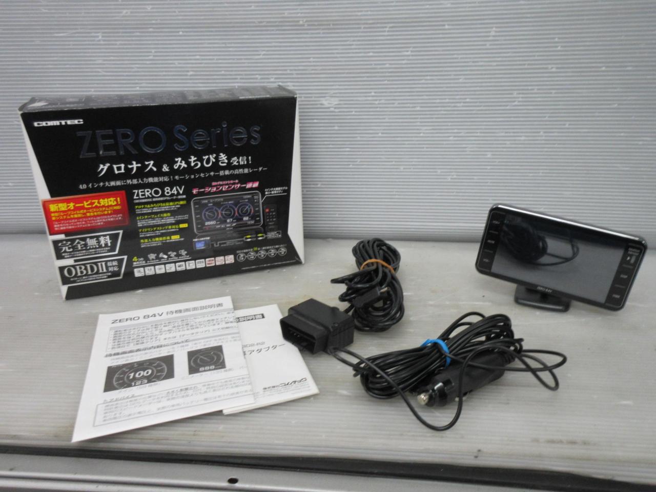 COMTEC(コムテック) ZERO 84V + OBD2-R2 | カー用品 電装系 レーダー探知機を通販で購入する | 中古カー＆バイク用品の販売ならアップガレージ