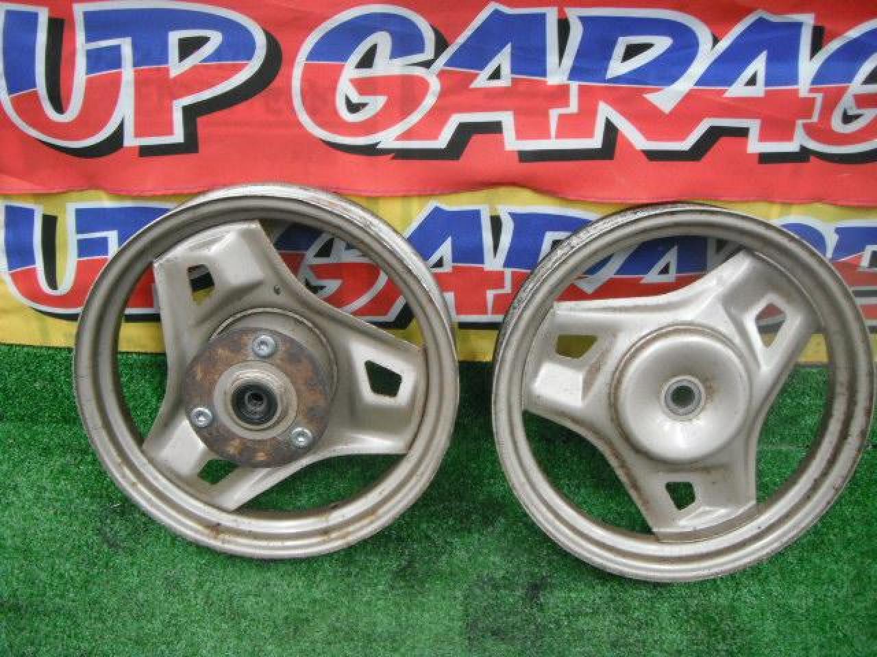 HONDA純正 ホイール前後セット | 中古品 | アップガレージ ライダース奈良橿原店 | バイク用品 ホイール・タイヤ ホイール(二輪)を ...