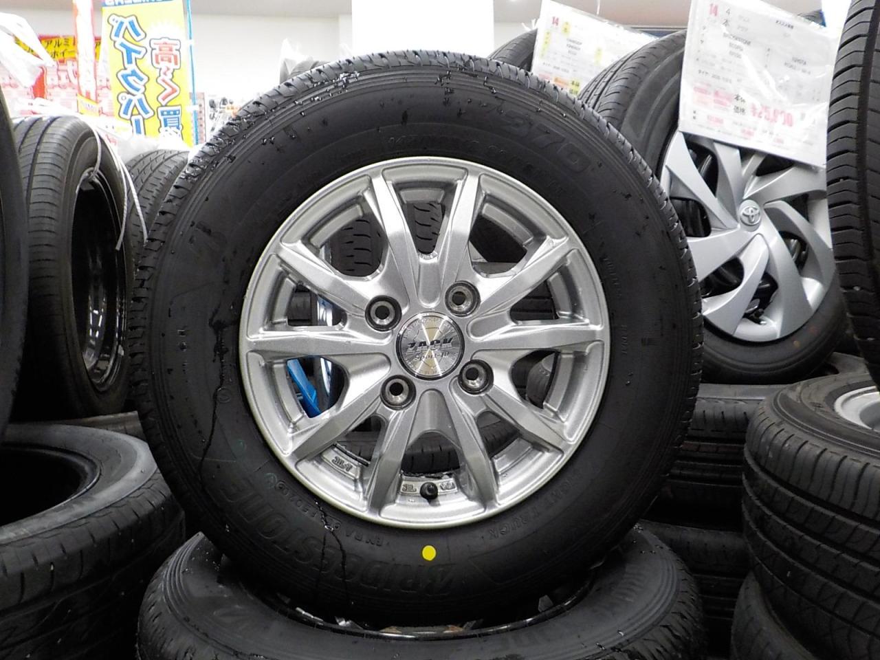【☆試着無料☆】JAPAN SANYO ZACK Sport-10 + BRIDGESTONE K370 ★未使用タイヤ付き★ | 中古品 | アップガレージ 平塚店 | カー用品 タイヤ ...