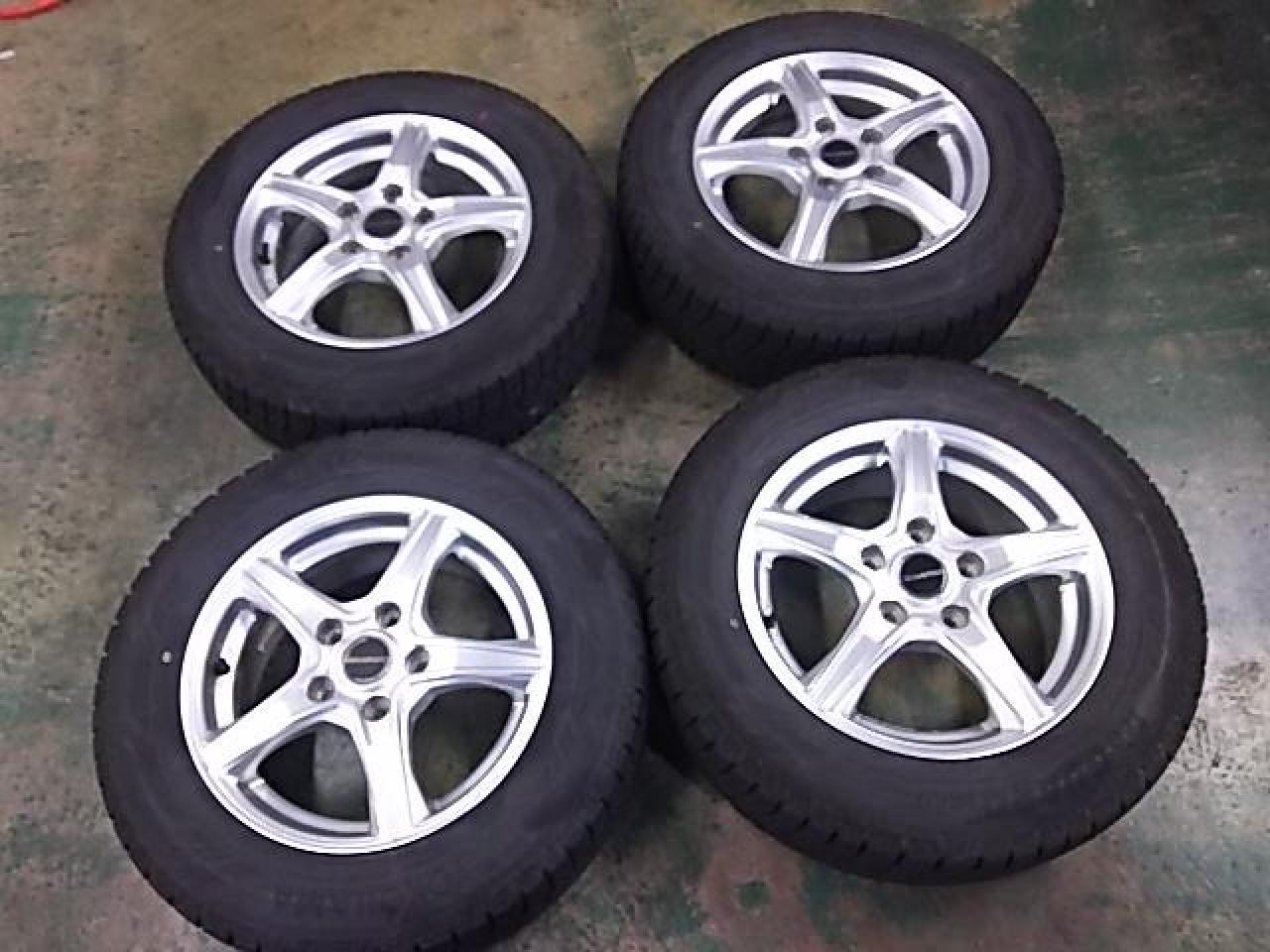 【ウインターキャンペーン!!】BRIDGESTONE BALMINUM VR5 + YOKOHAMA iceGUARD iG60 195 ...