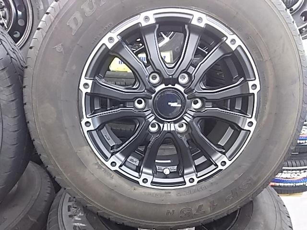 INTER MILANO(インターミラノ) MUD BAHN XR-600S + DUNLOP(ダンロップ) SP175N 195/80R15 ...