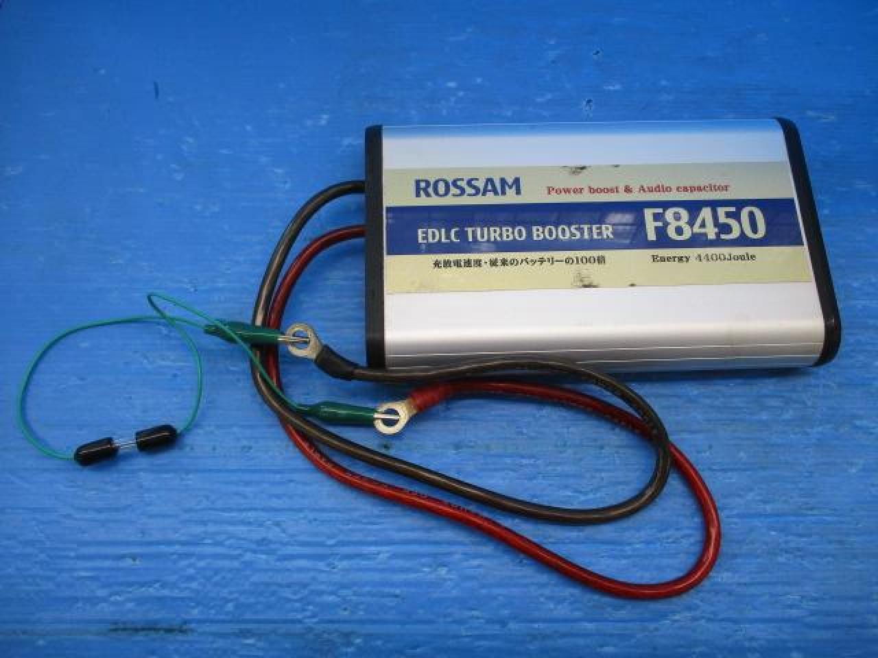 ROSSAM F8450 EDLC ハイパワーモデル | 中古品 | アップガレージ ひたちなか店 | カー用品 電装系 その他電装系を通販で購入する | 中古カー＆バイク用品の販売ならアップガレージ