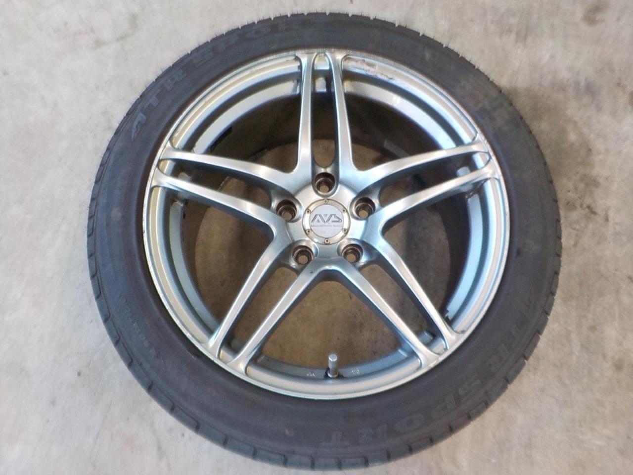 YOKOHAMA(ヨコハマ) AVS(エーブイエス) MODEL 5 +ATR SPORTS | カー用品 タイヤホイールセット 17インチ ...