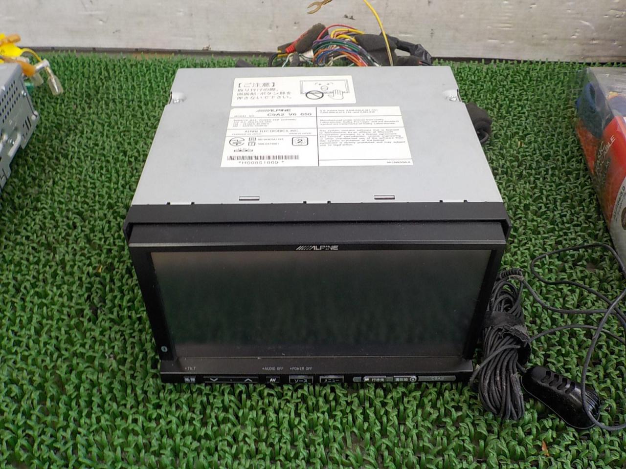 ※わけあり･現状販売※MAZDA純正(ALPINE製) C9A2 V6 650(VIE-X08同等品) | わけあり | アップガレージ 横浜 ...