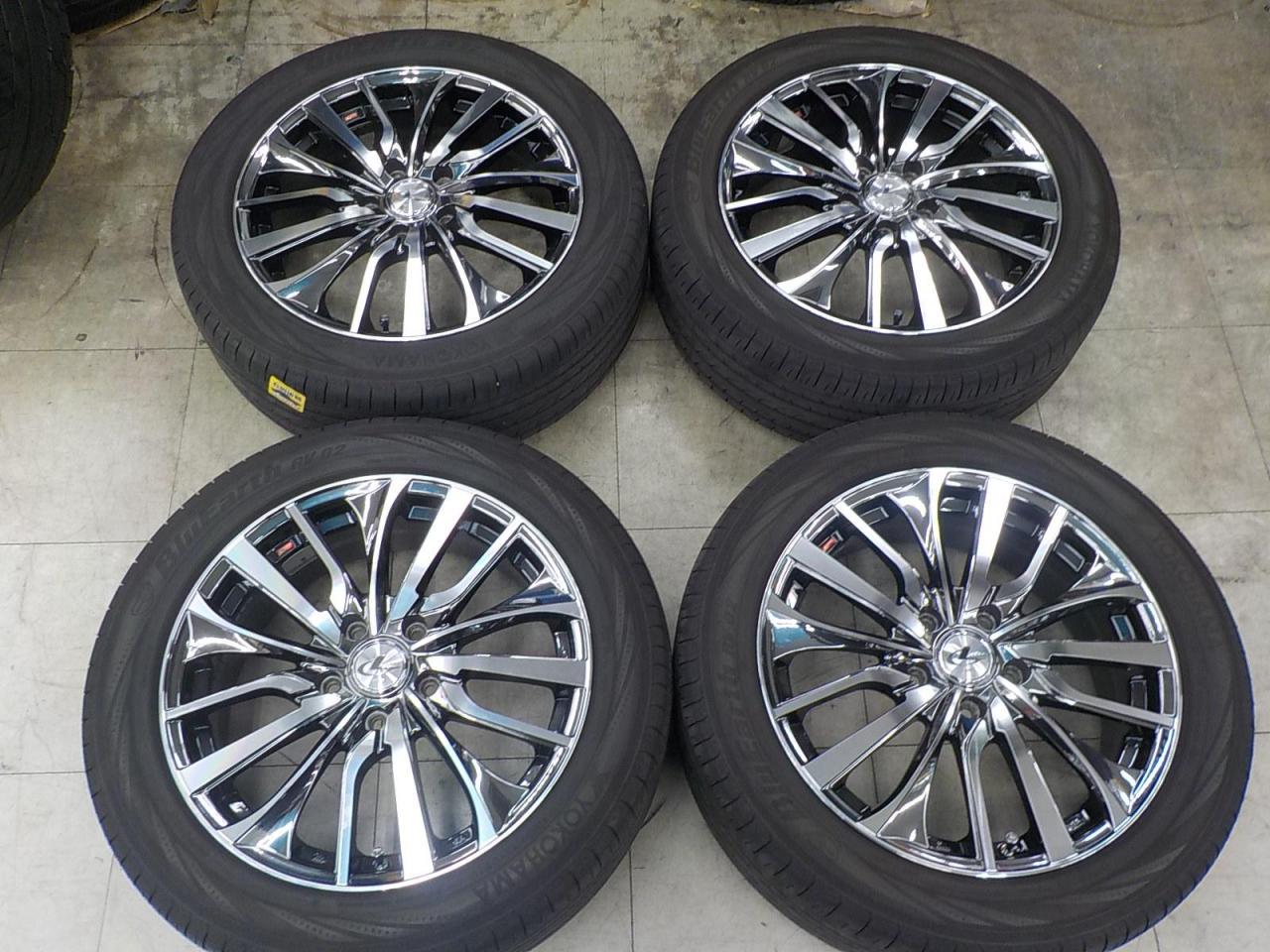 weds(ウェッズ) LEONIS(レオニス) VT + YOKOHAMA(ヨコハマ) BluEarth RV-02 | カー用品 タイヤ ...
