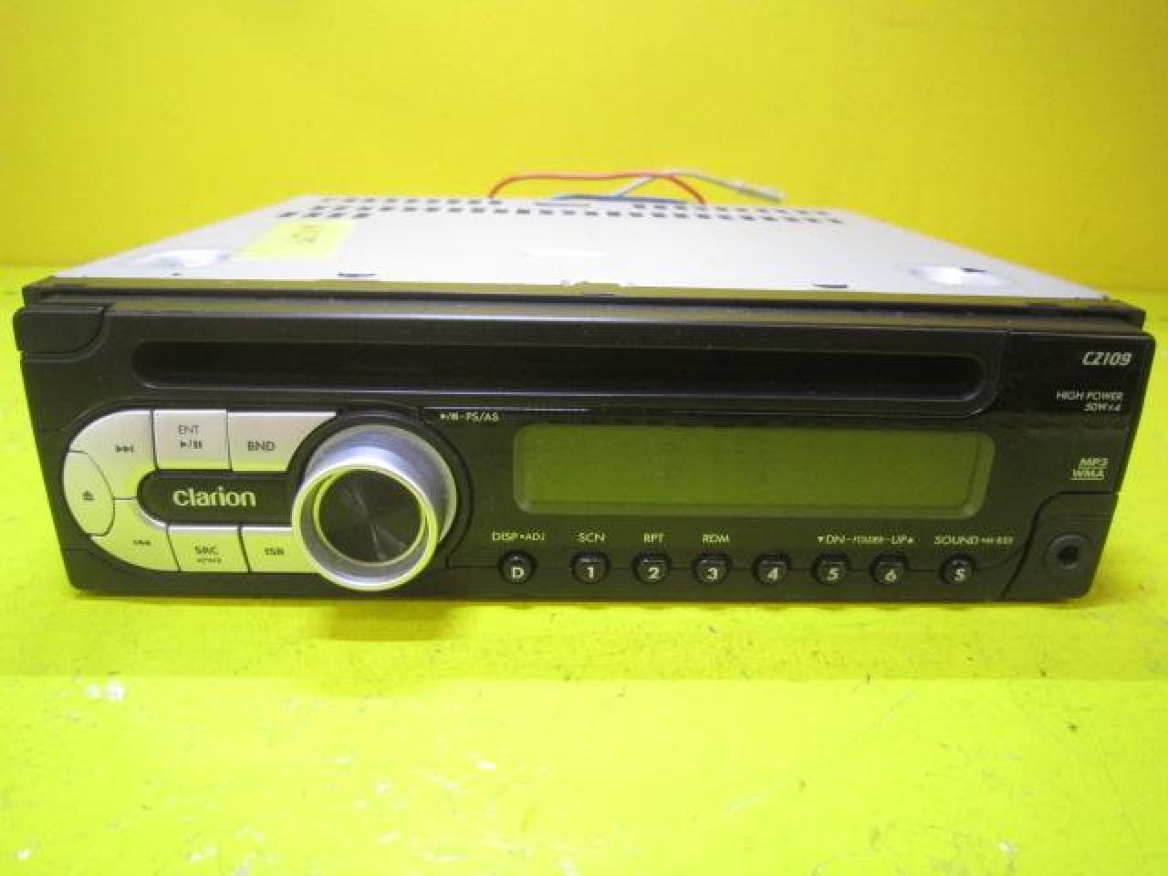 Clarion CZ109 | 中古品 | アップガレージ 名古屋中川店 | カー用品 ヘッドユニット CDチューナーを通販で購入する ...