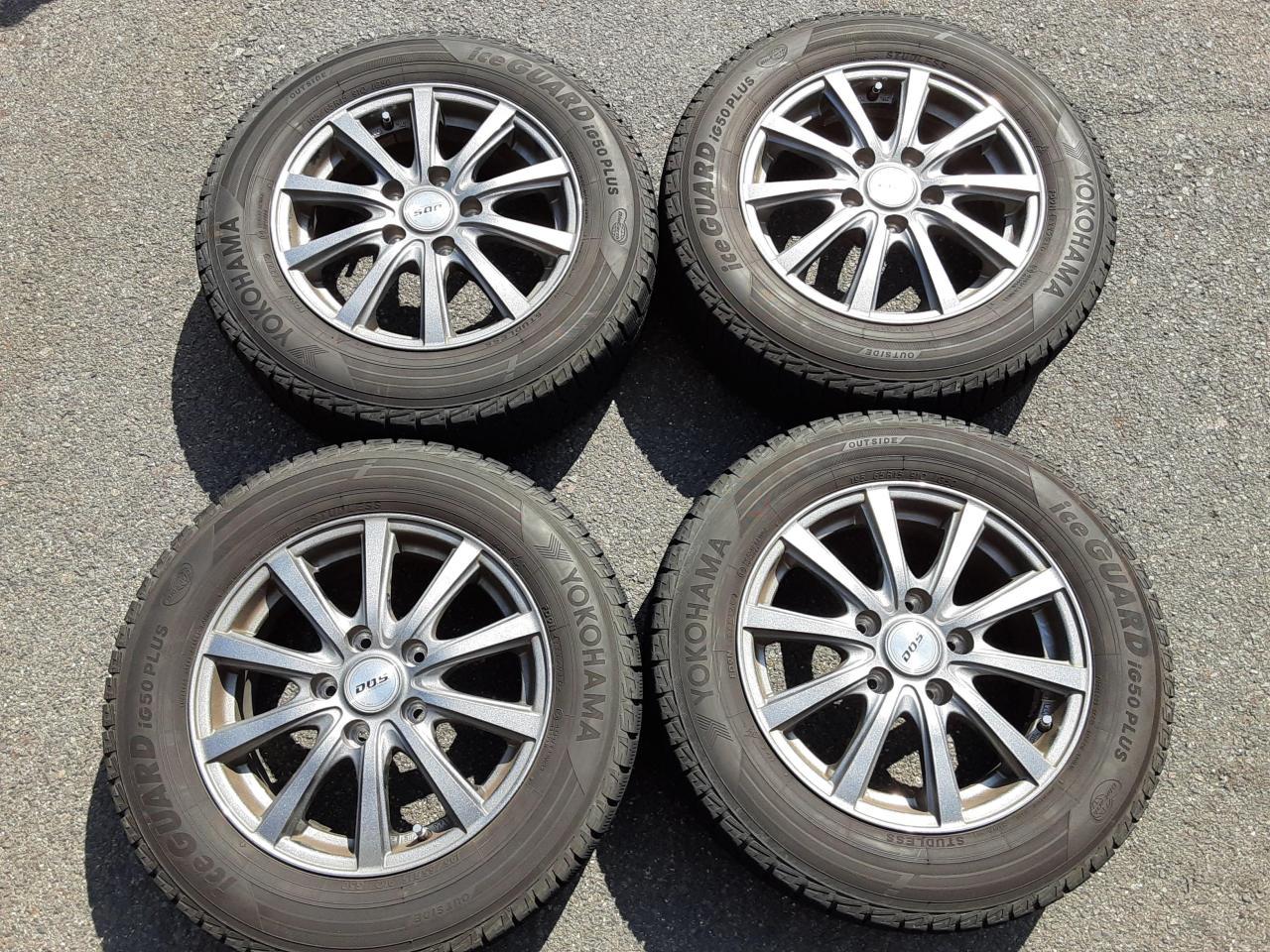 BADX(バドックス) D.O.S.(ディーオーエス) SE-10 + YOKOHAMA(ヨコハマ) iG50 PLUS | 中古品 | アップガレージ 津店 | カー用品 スタッドレスタイヤ ...