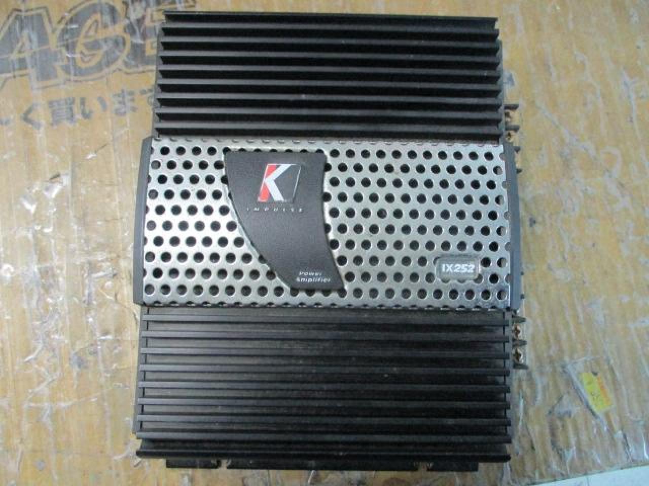 KICKER IX252 2chアンプ | カー用品 アンプを通販で購入する | 中古カー＆バイク用品の販売ならアップガレージ