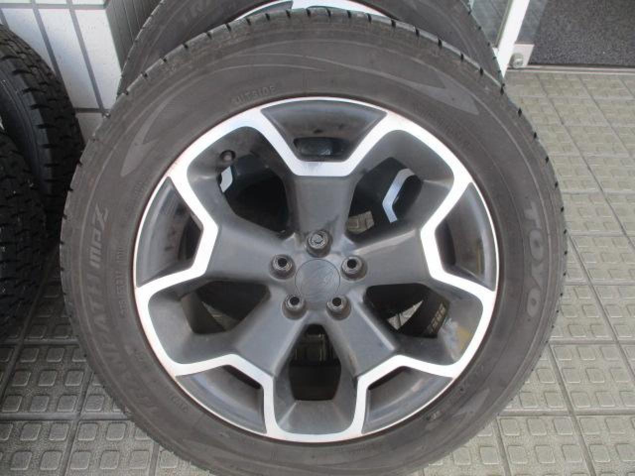 スバル純正 インプレッサ XV 前期 純正アルミ+TOYO TRANPATH mpz 4/4 | 中古品 | アップガレージ 福井店 | カー用品 タイヤホイールセット 17インチタイヤ ...