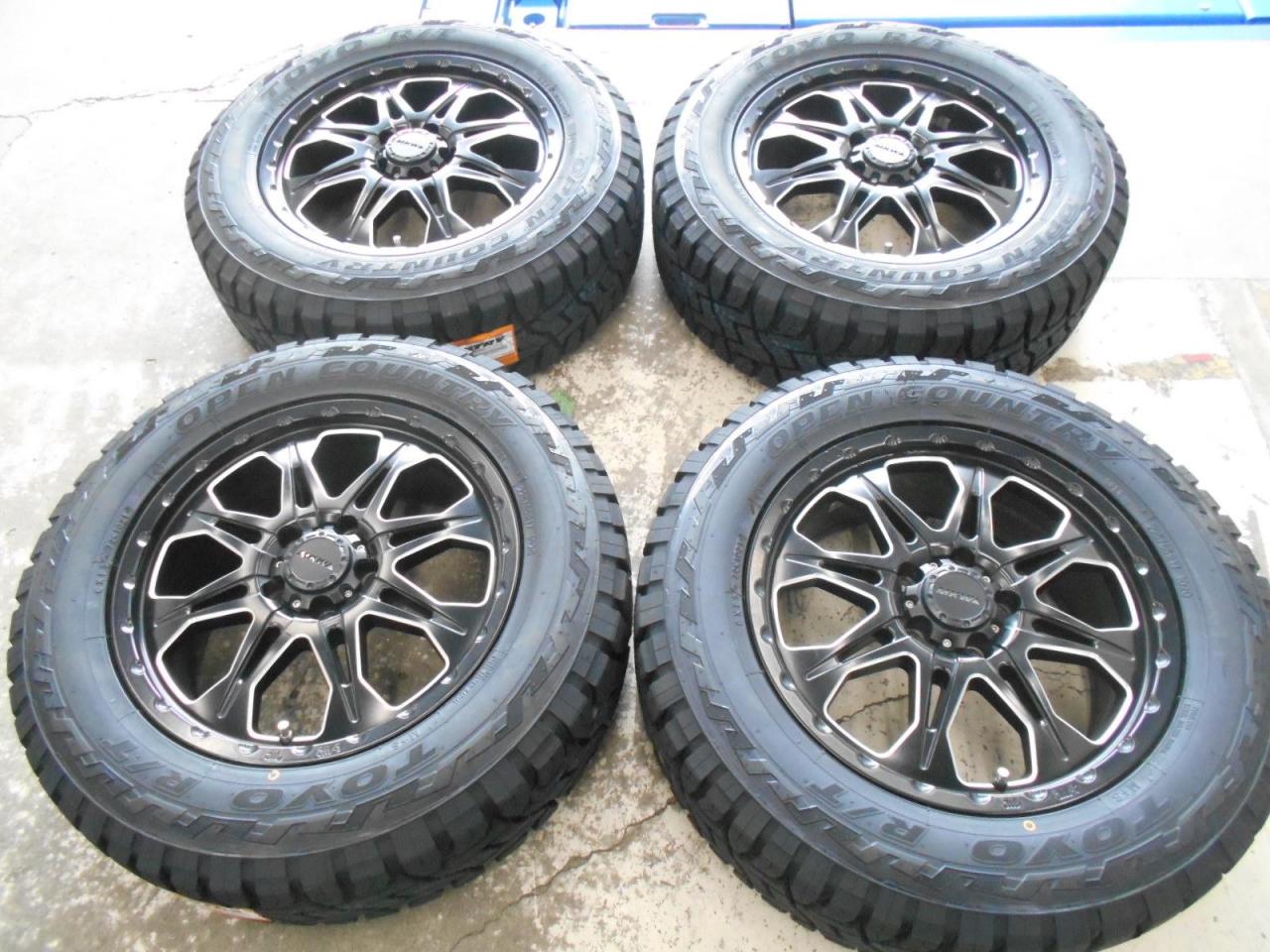 TRISTAR INTERNATIONAL MKW MK-66 + TOYO OPEN COUNTRY R/T | カー用品 タイヤホイールセット 17インチタイヤホイールセットを通販で購入 ...