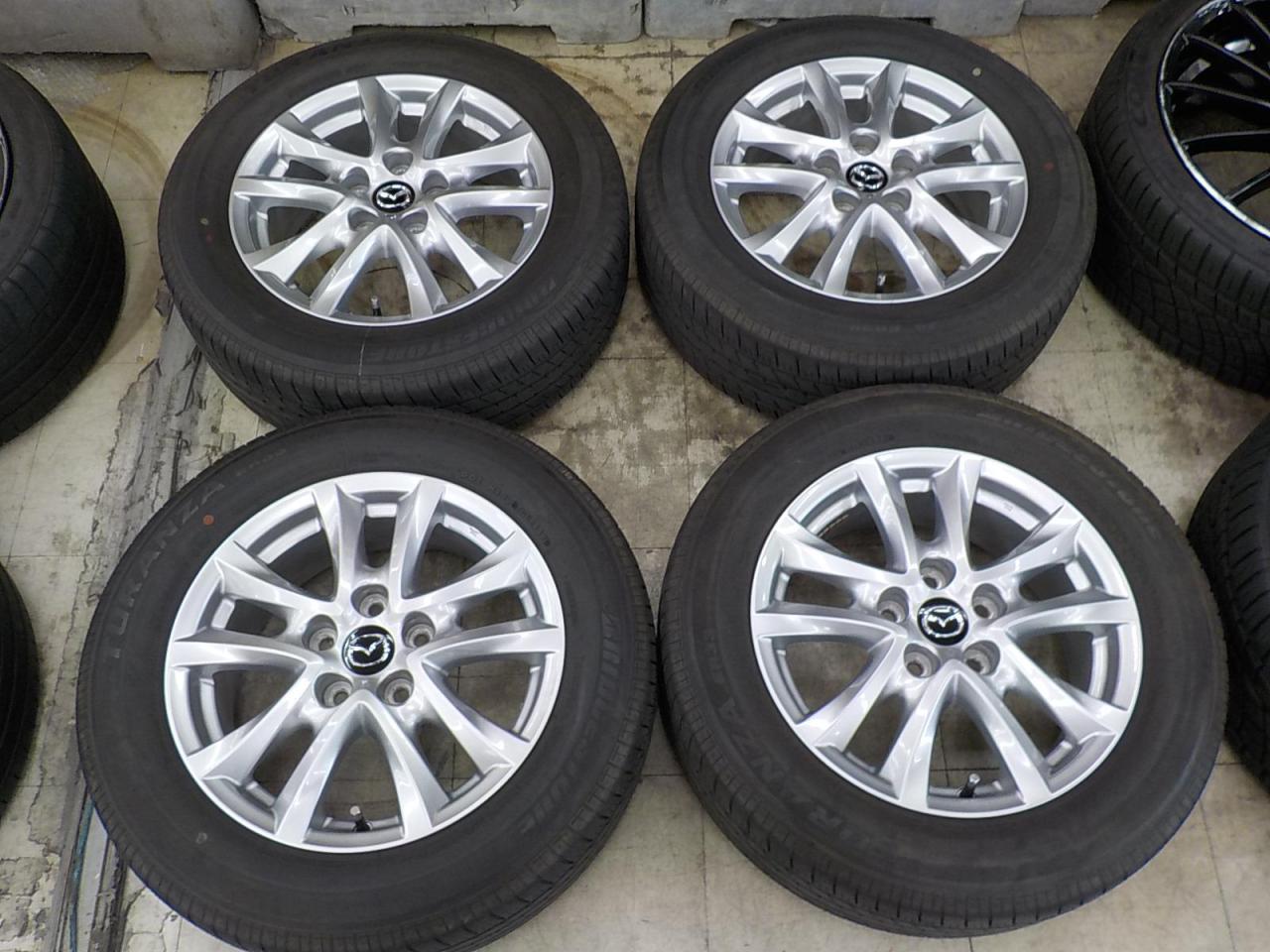 MAZDA BM系アクセラ純正ホイール + BRIDGESTONE TURANZA ER33 | 中古品 | アップガレージ 東村山店 ...