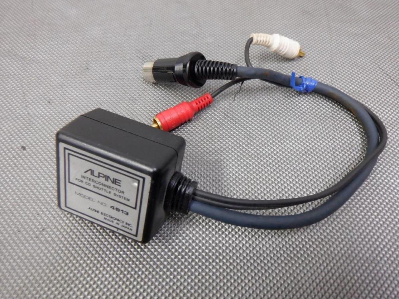 ALPINE(アルパイン) 4913 8ピンDIN→RCA変換 | 中古品 | アップガレージ 美原北インター店 | カー用品 カーAV ...