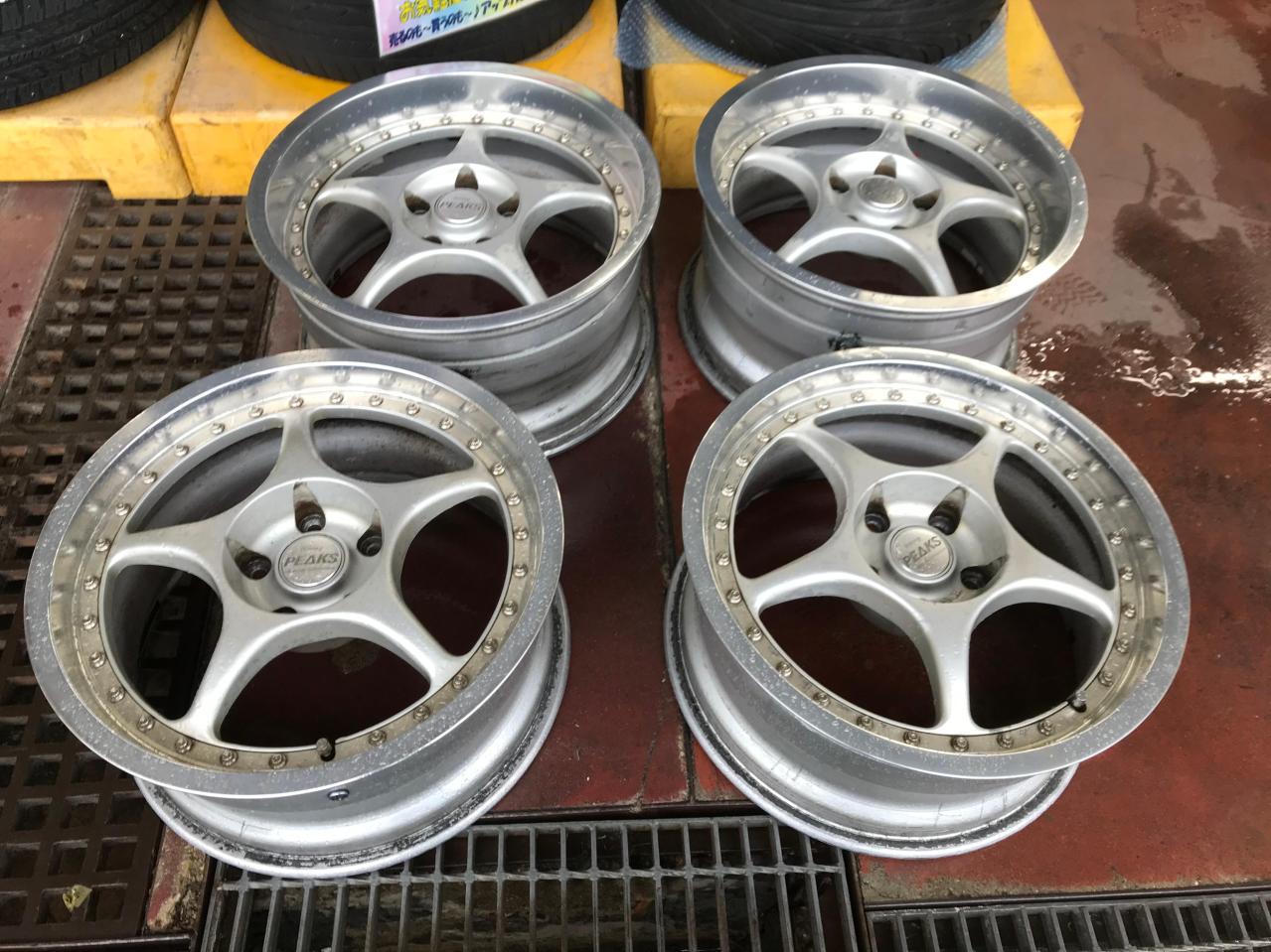 ENKEI(エンケイ) Racing(レーシング) PEAKS ホイールのみ4本 | カー用品 アルミホイール 17インチホイールを通販で購入 ...