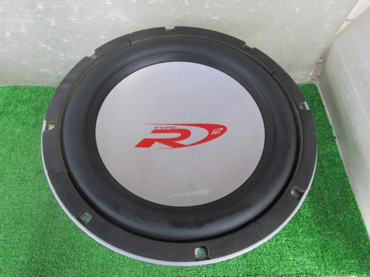 ALPINE SWR-1241D Type-R 12インチ(30cm)デュアルボイスコイルサブウーファー | カー用品 スピーカー サブ ...