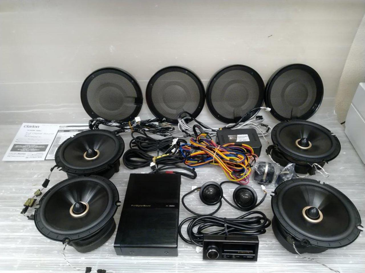 Clarion Z3 フルデジタルサウンドプロセッサー + Clarion Z7 フルデジタルスピーカー 【フルデジタルサウンドの魅力を余す ...