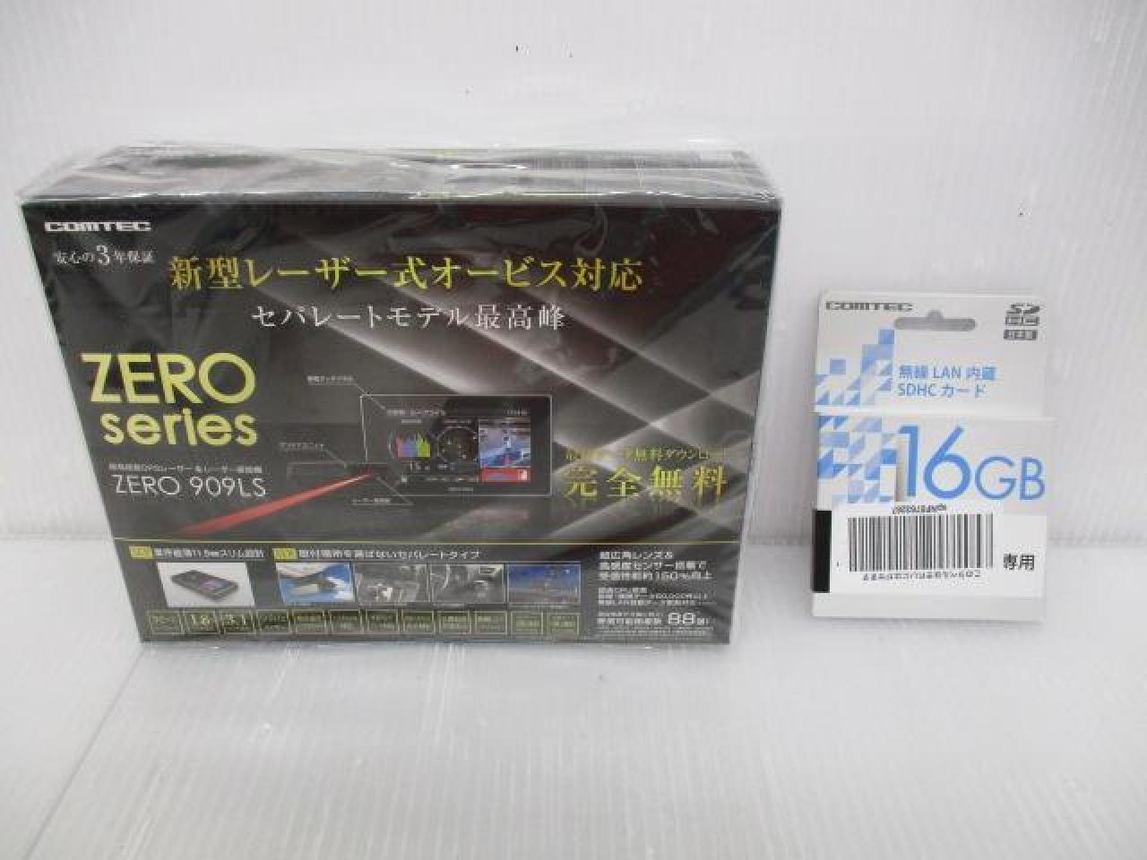 COMTEC(コムテック) レーダー探知機 ZERO909LS + SDHSカード(16GB)付き | カー用品 電装系 レーダー探知機を通販で購入する | 中古カー＆バイク用品の販売なら ...