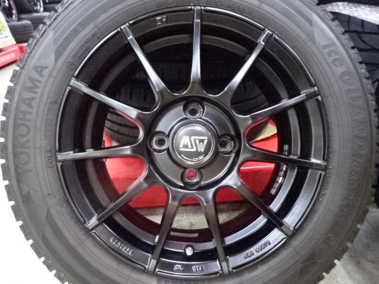 【プジョー208/シトロエン C2】OZ MSW 85 + YOKOHAMA ice GUARD iG50 PLUS | カー用品 スタッドレスタイヤホイールセット 15インチスタッドレス ...