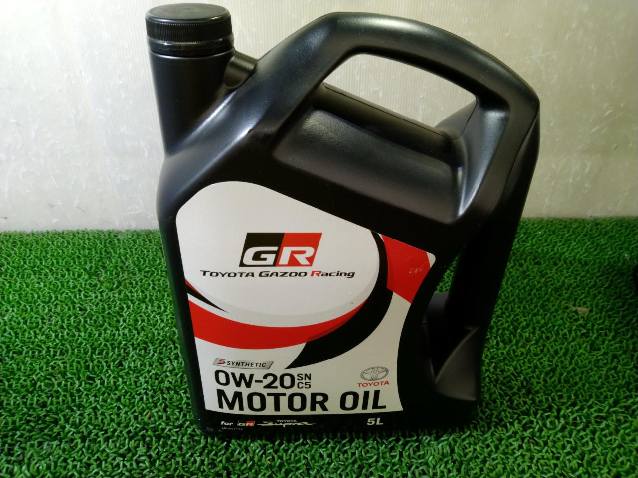 TOYOTA GR MOTOR OIL 5L 【0W-20/08880-WA010】 SNC5 for TOYOTA GRスープラ | カー ...