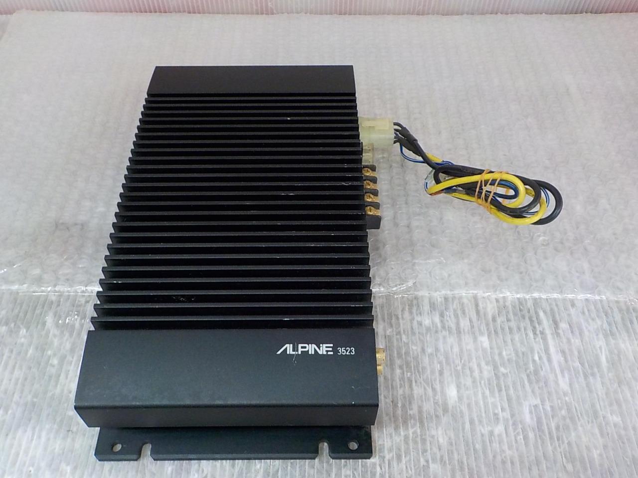 ALPINE 3523 2chパワーアンプ | カー用品 アンプを通販で購入する | 中古カー＆バイク用品の販売ならアップガレージ