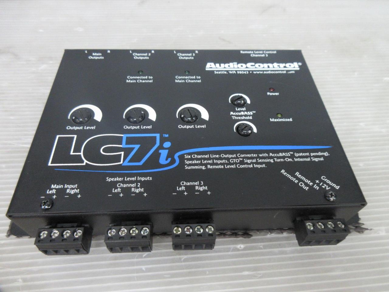 AUDIO CONTROL(オーディオコントロール) LC7i | カー用品 アンプ その他アンプを通販で購入する | 中古カー＆バイク用品の ...