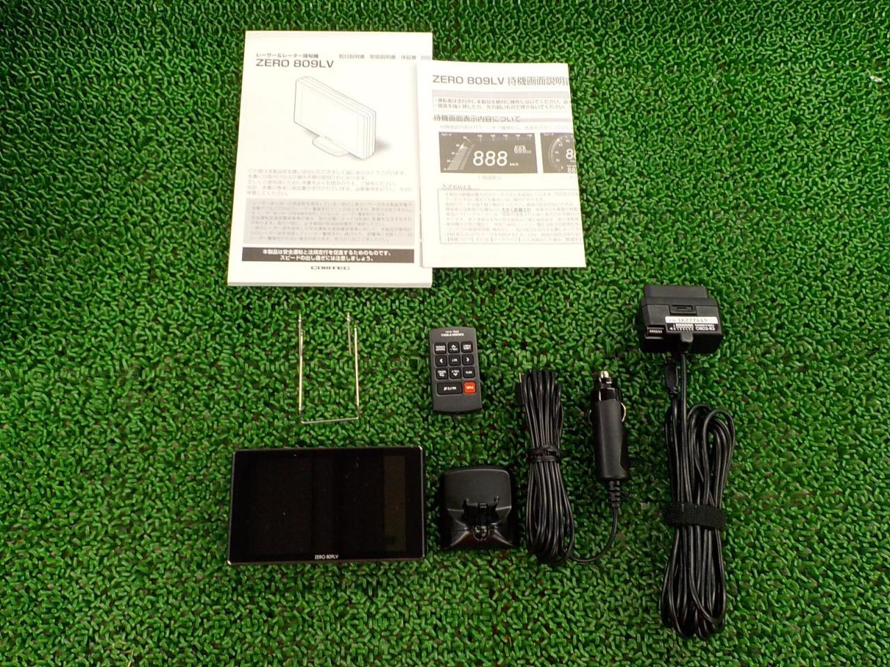 【中古品】COMTEC ZERO 809LV | カー用品 電装系 レーダー探知機を通販で購入する | 中古カー＆バイク用品の販売ならアップガレージ