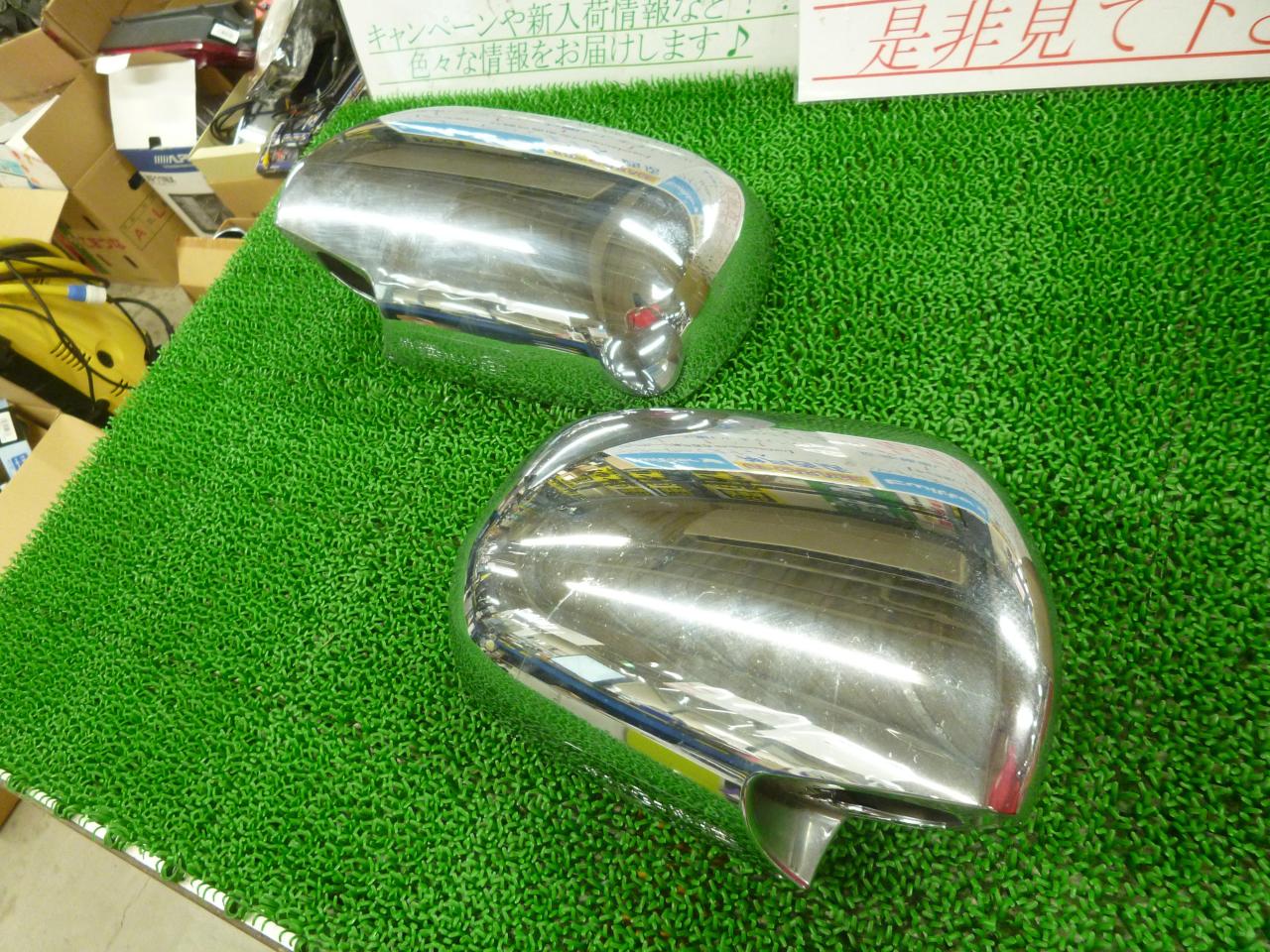 TOYOTA 純正メッキミラーカバー | カー用品 ボディパーツ その他ボディパーツを通販で購入する | 中古カー＆バイク用品の販売ならアップガレージ