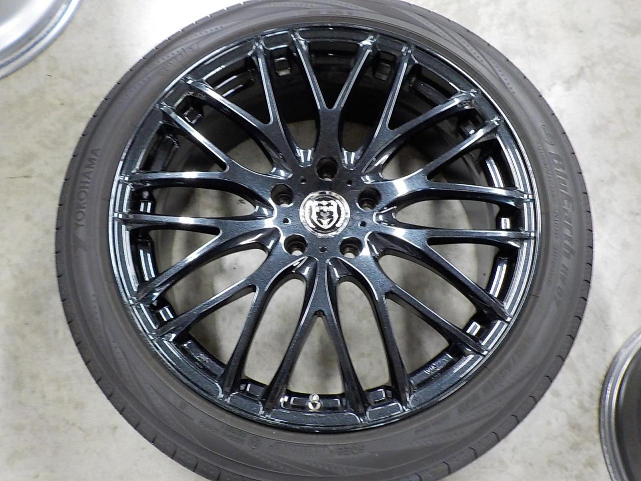 PM メッシュホイール + YOKOHAMA BluEarth RV-02 | カー用品 タイヤホイールセット 19インチタイヤホイールセット ...