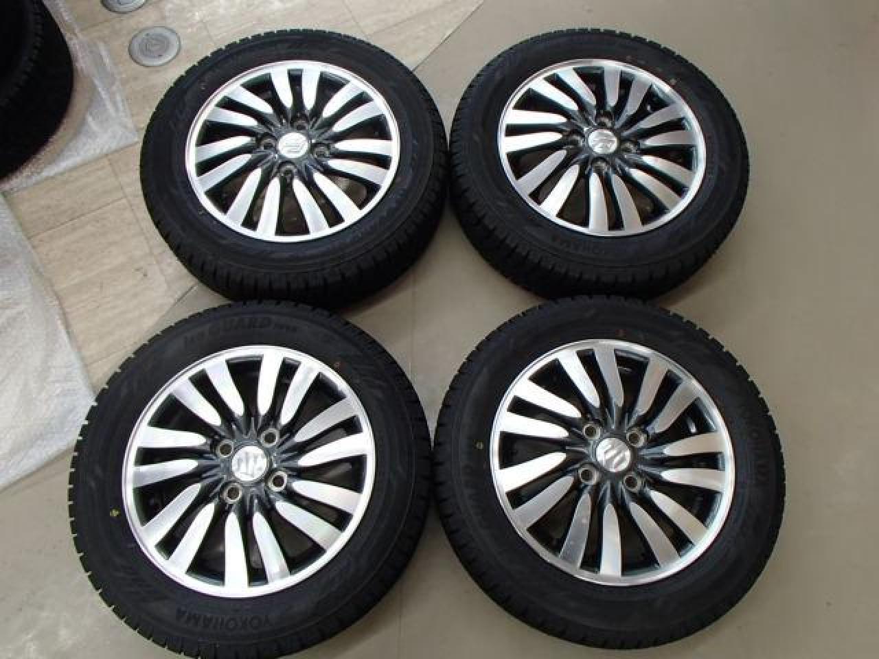 スズキ純正(SUZUKI) MA15ソリオ純正アルミホイール + YOKOHAMA(ヨコハマ) iceGAURD iG60 | カー用品 ...