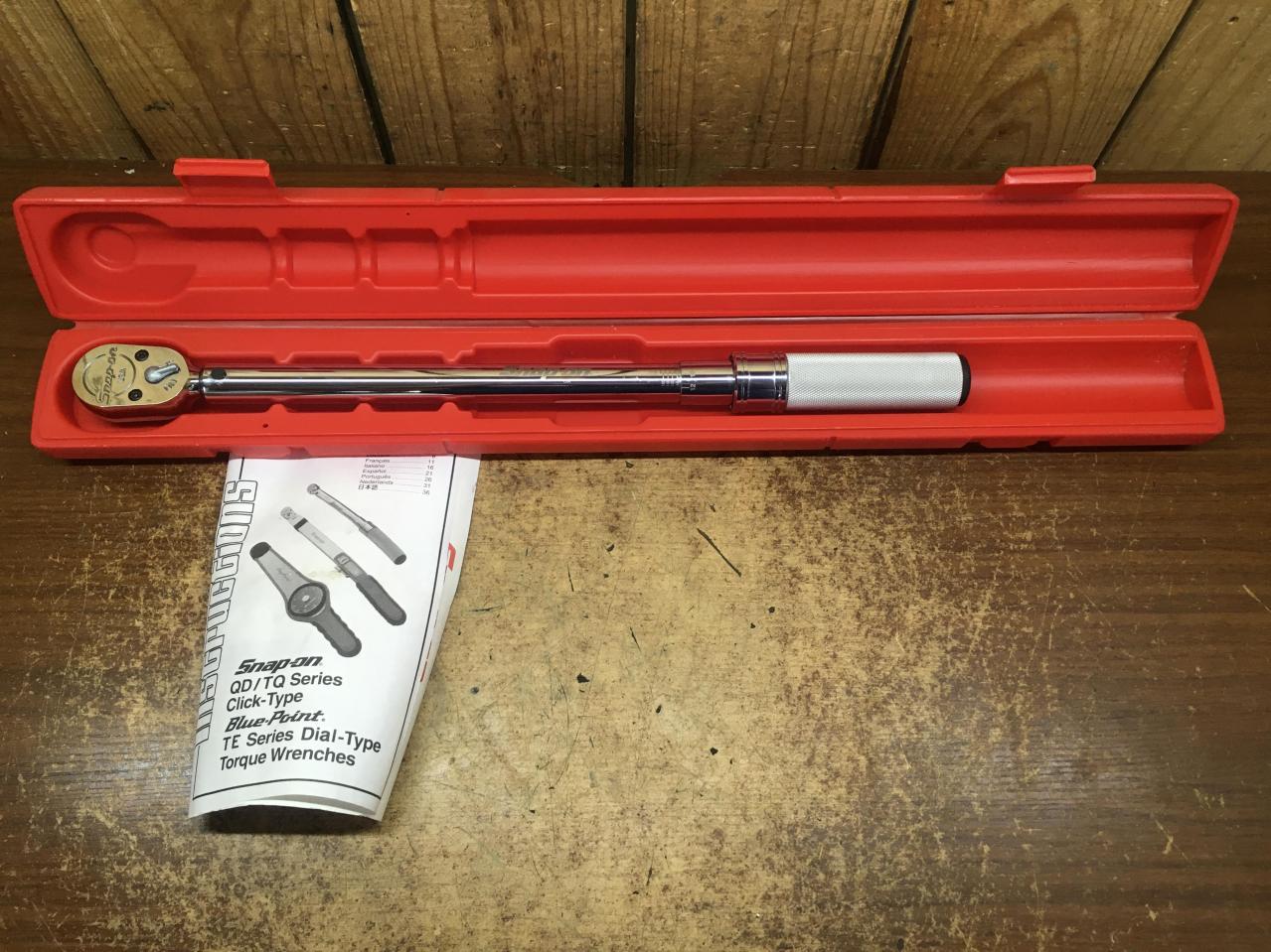 スナップオン トルクレンチ QD3RN200 | 中古品 | ツールズ東村山店 | 総合リユース 大工道具 その他を通販で購入する | 中古 ...
