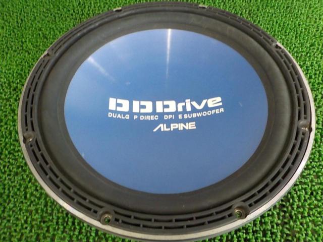 ALPINE DD Drive パッシブラジエータ | 中古品 | アップガレージ 横浜町田総本店 | カー用品 スピーカー サブウーハー ...