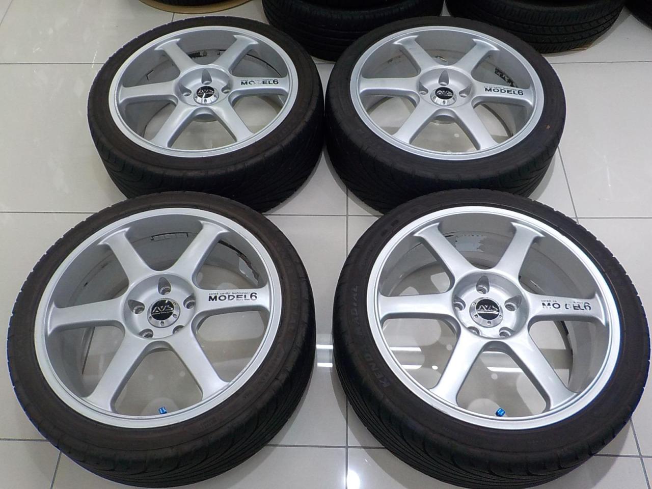 YOKOHAMA AVS MODEL 6 + KENDA(ケンダ) KAISER KR20 | カー用品 タイヤホイールセット 18インチタイヤホイールセットを通販で購入する | 中古カー ...