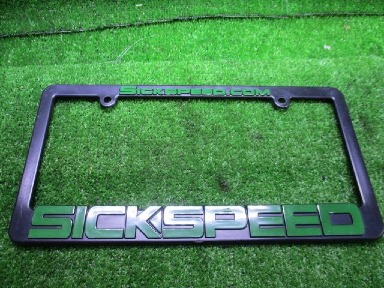 SICK SPEED US ナンバーフレーム 1枚 | カー用品 その他(カスタム・チューニング) その他ドレスアップを通販で購入する ...