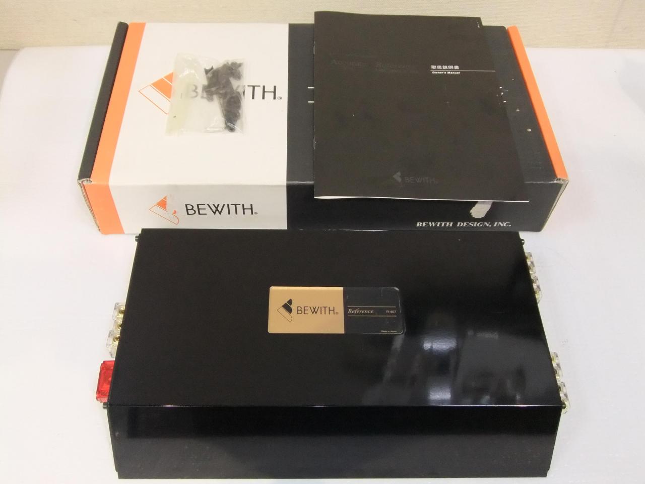 BEWITH Reference R-407 | 中古品 | アップガレージ 高松店 | カー用品 アンプを通販で購入する | 中古カー＆バイク用品の販売ならアップガレージ