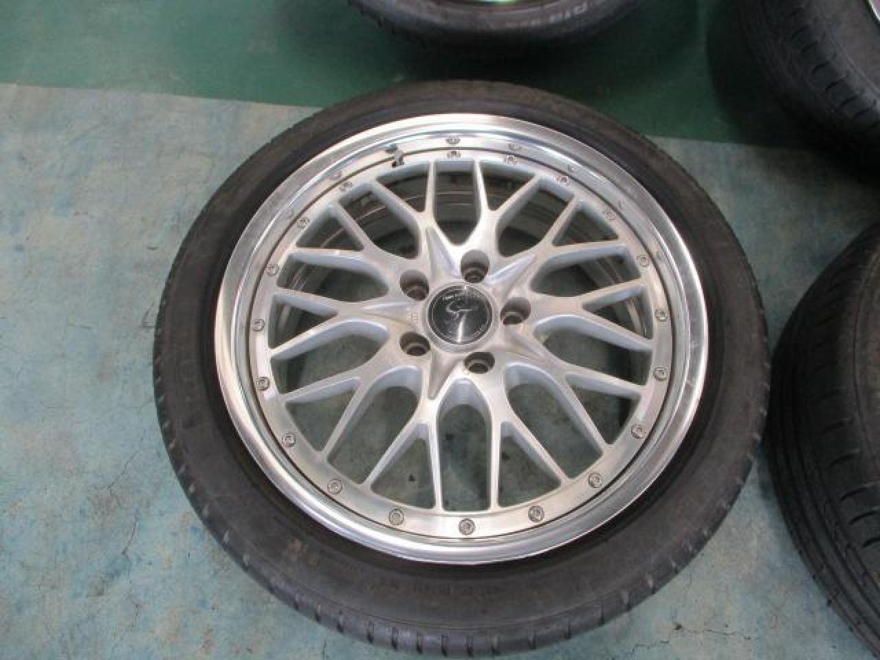 LOCK SMICE(ロックスミス) メッシュホイール + PIRELLI(ピレリ) DRAGON SPORT 215/45R18 | 中古品 ...
