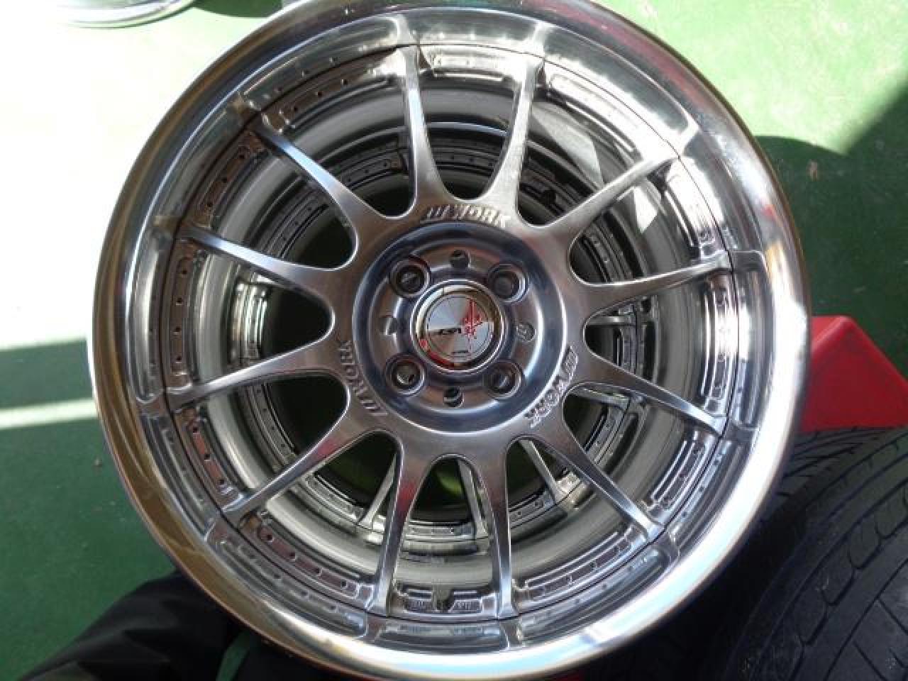 WORK(ワーク) XSA(イクサ) 02C | カー用品 アルミホイール 17インチホイールを通販で購入する | 中古カー＆バイク用品の販売ならアップガレージ