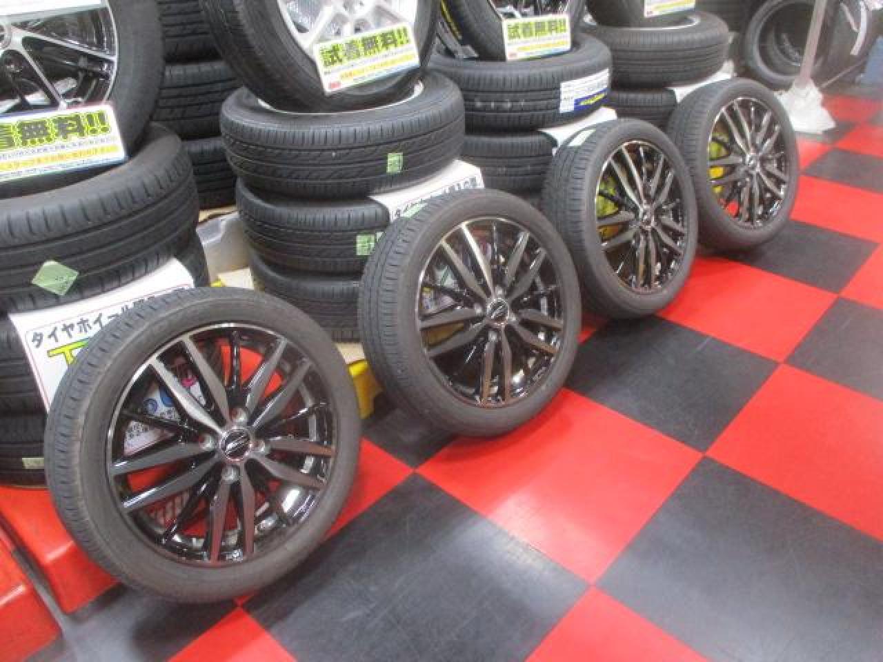 YellowHat F-Direction WF-10 + TOYO NANOENERGY 3 | カー用品 タイヤホイールセット 15インチ ...