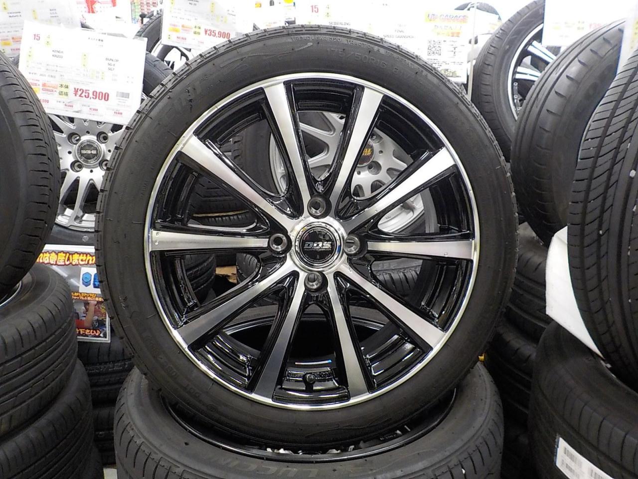 【☆試着無料☆】BADX D.O.S SE-10R BPエディション + LUCCINI BUONO SPORT ★ホイールのみ¥24.090-★ | カー用品 タイヤホイールセット 16 ...