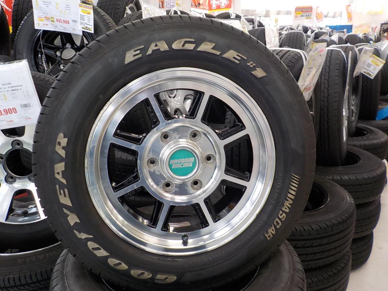 【☆試着無料☆】HAYASHI RACING HAYASHI STREET TYPE STH + GOODYEAR EAGLE#1 ...