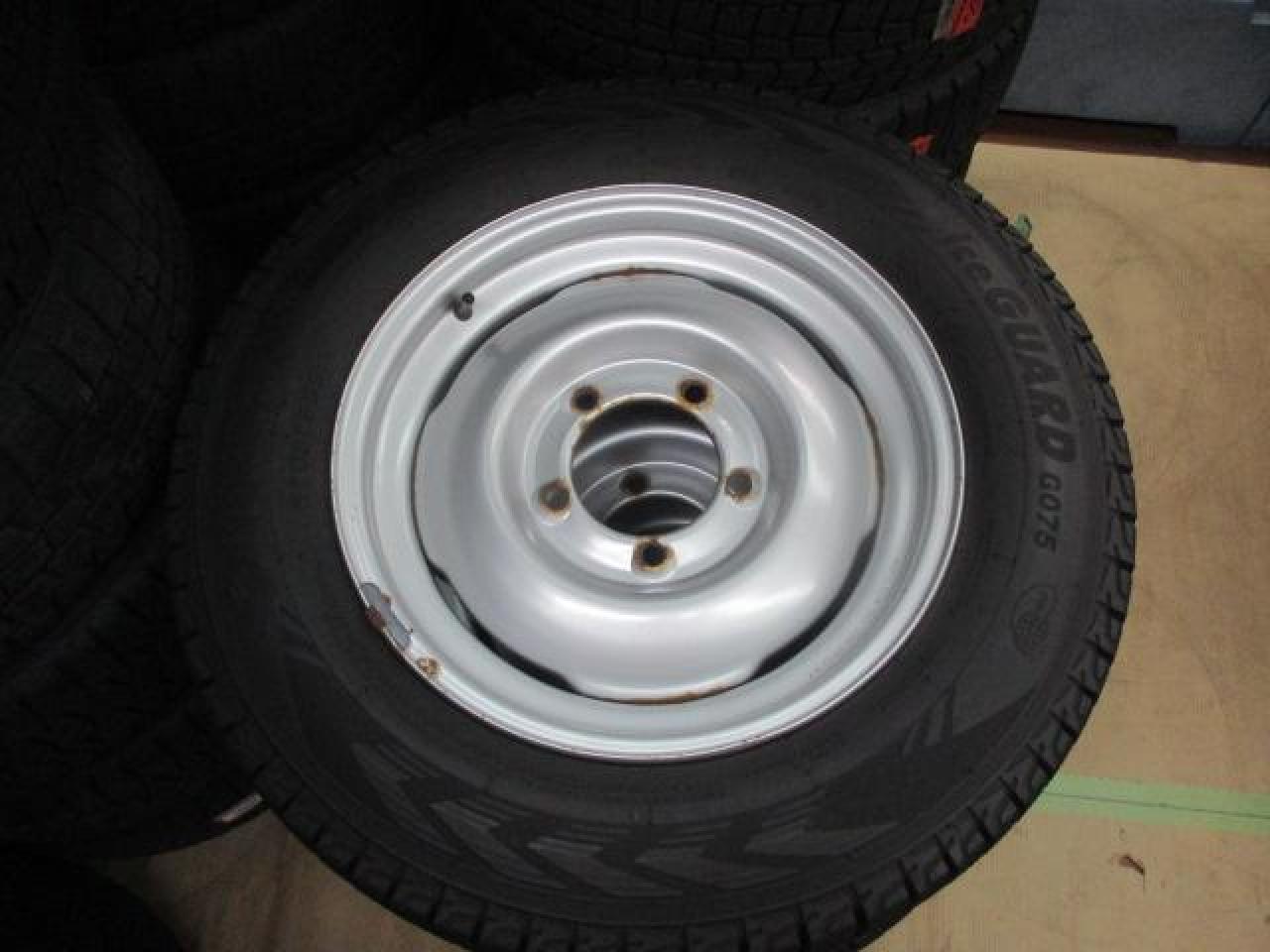 TOPY(トピー) STEEL WHEEL(スチールホイール) E38 + YOKOHAMA(ヨコハマ) iceGUARD G075 | カー ...