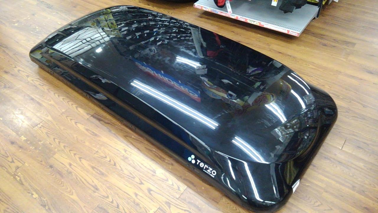 TERZO SYMMETRICK EA500B 【デザインルーフボックス「シンメトリック」がエアロバー標準対応に進化。】※大型商品のため発送不可品※ | カー用品 キャリア ルーフBOXを通販 ...