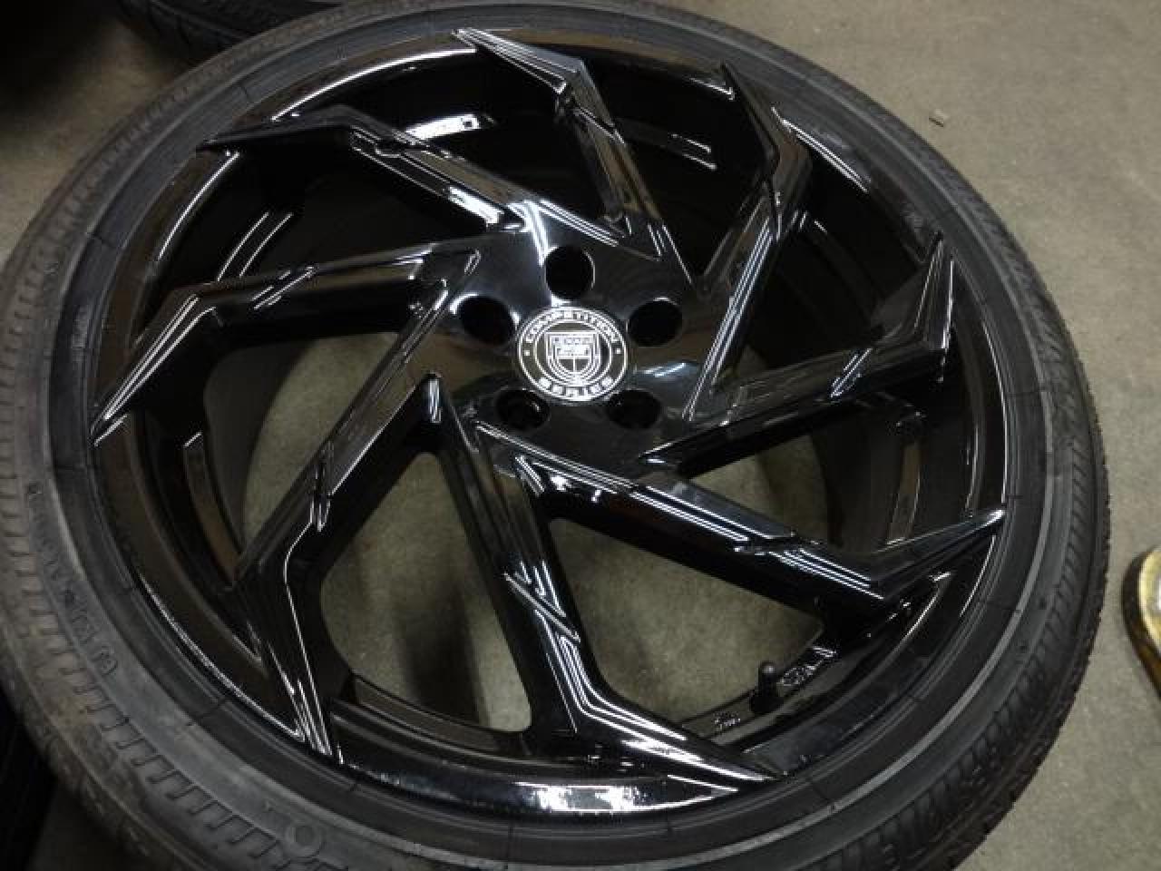☆さらに値下げしました!大特価☆LEXANI Cyclone CFWD1 + BRIDGESTONE TURANZA T005 ランフラット ...