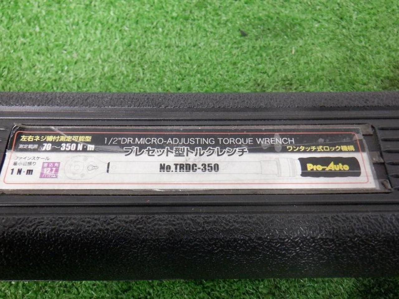 【WG】Pro-Auto プリセット型トルクレンチ No.TRDC-350 | 中古品 | アップガレージ 奈良四条店 | 総合リユース ...