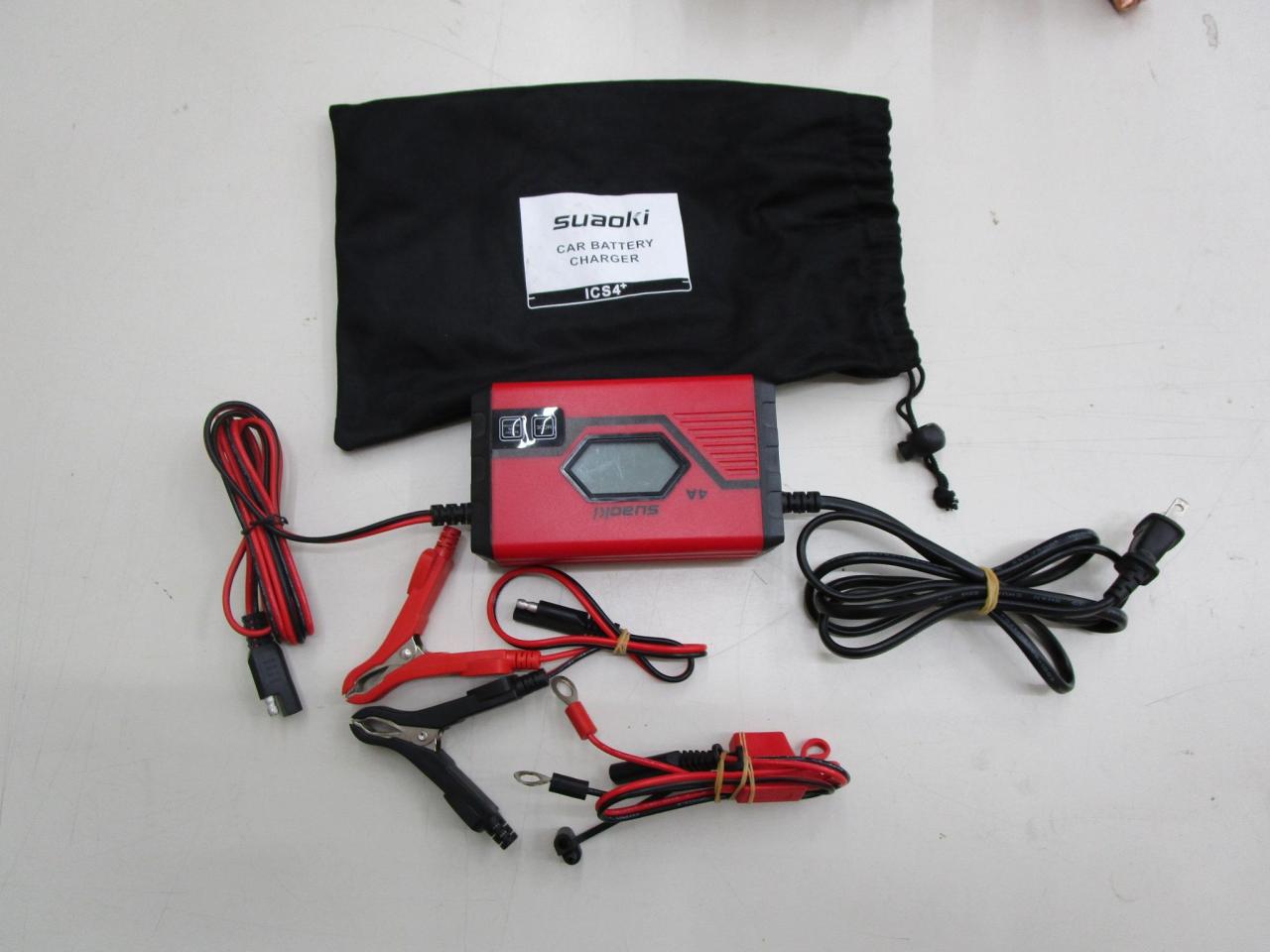 SUAOKI ICS4+ バッテリー充電器 | カー用品 その他(カー用品) その他カー用品を通販で購入する | 中古カー＆バイク用品の販売 ...