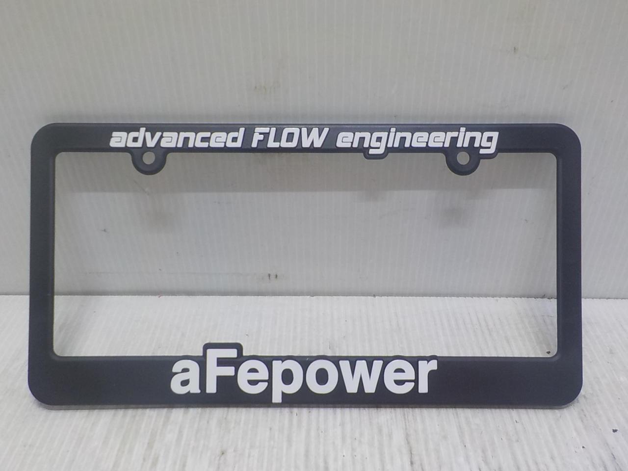 Advanced FLOW engineering ナンバーフレーム | 中古品 | アップガレージ 国立府中インター店 | カー用品 その他 ...