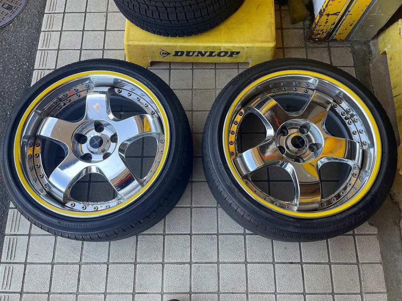 【ビッグキャリパー対応】GARSON(ギャルソン) DEEP RACING + (オマケ)BRIDGESTONE TURANZA ER33 ...