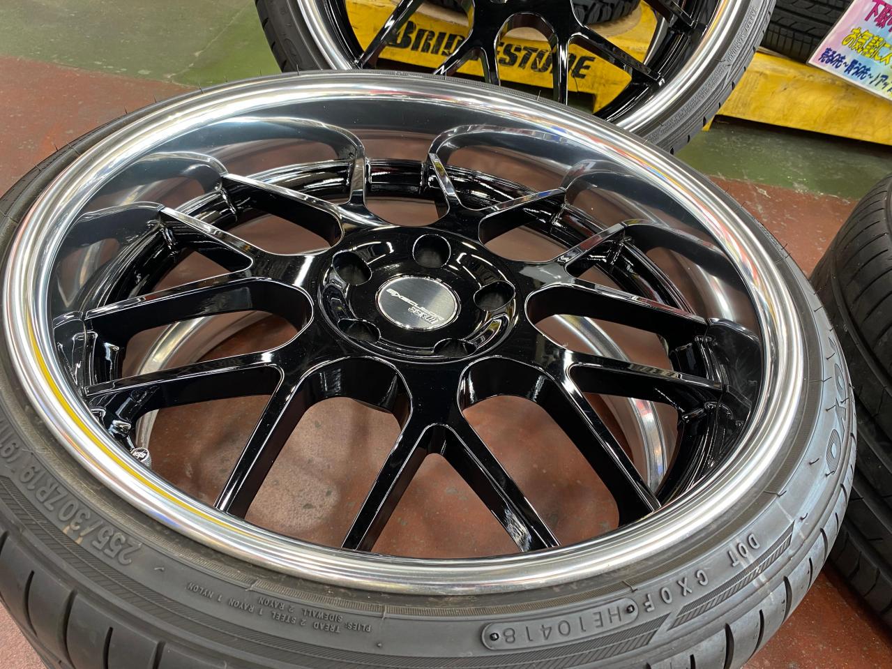 TANABE(タナベ) SSR SERIES(エスエスアール シリーズ) EXECUTOR EX02 ホイールのみ4本 | カー用品 アルミホイール 19インチホイールを通販で購入する ...