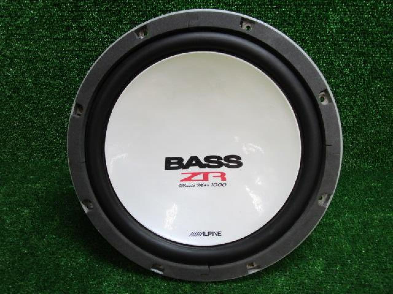 ALPINE BASS ZR SWR-304D 30cmサブウーハー 1発 | カー用品 スピーカー サブウーハースピーカーを通販で購入する ...