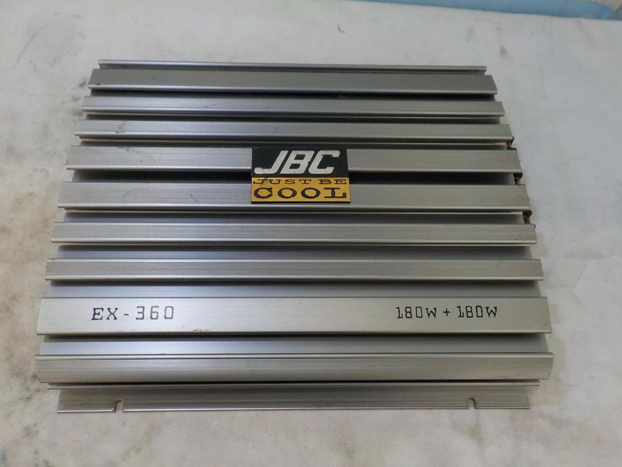 JBC EX-360 2chパワーアンプ | 中古品 | アップガレージ 埼玉久喜店 | カー用品 アンプを通販で購入する | 中古カー＆バイク用品の販売ならアップガレージ