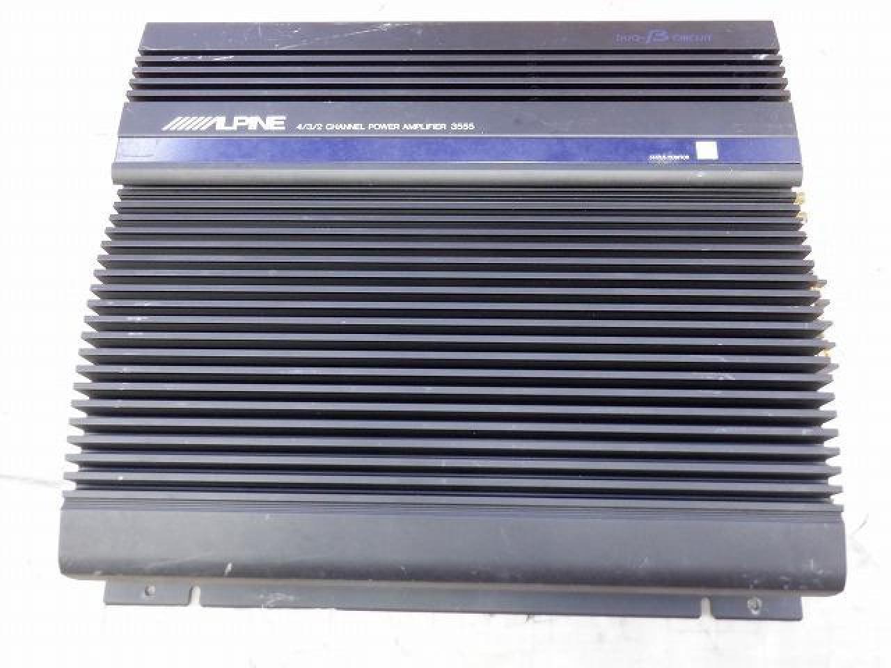 ALPINE(アルパイン) 3555 | カー用品 アンプを通販で購入する | 中古カー＆バイク用品の販売ならアップガレージ